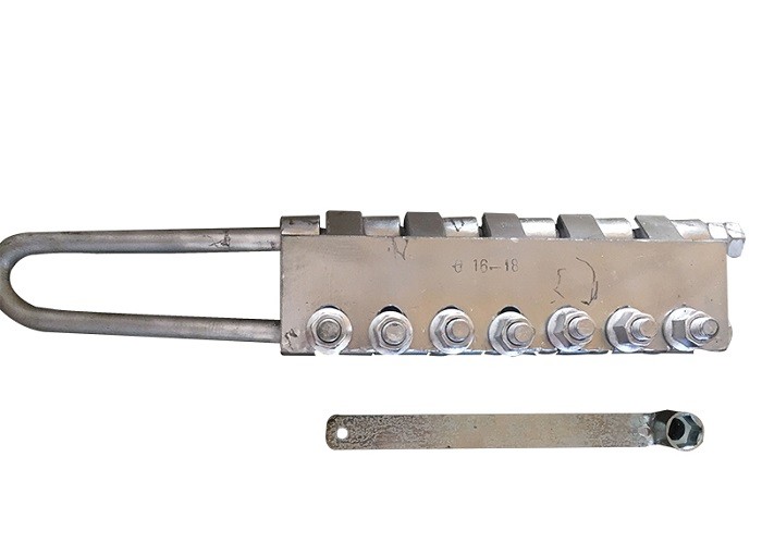150KN Bolt Type Overhead Line Tools And Equipment , Wire Rope Grips For ...