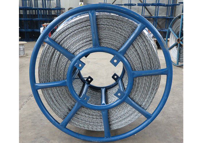 Hexagon Galvanized Cable Pulling Device Wire Rope Anti Twisted With 6 ...