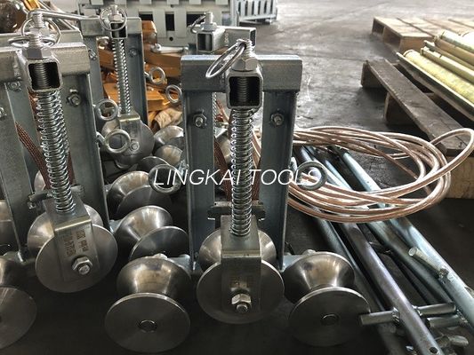 Conductor Earth Grounding Wire String Pulley For Stringing Grounding ...