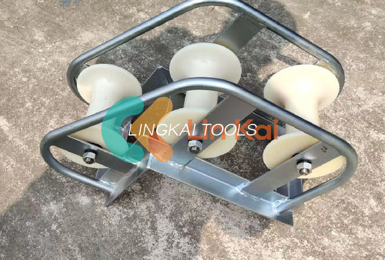 Triple Cable Roller For Versatile Cable Pulling